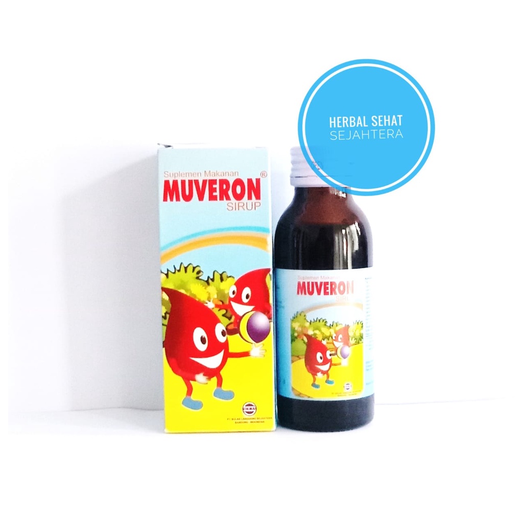 Jual MUVERON 100ML Muveron Sirup 100ml - Memenuhi kebutuhan zat besi ...