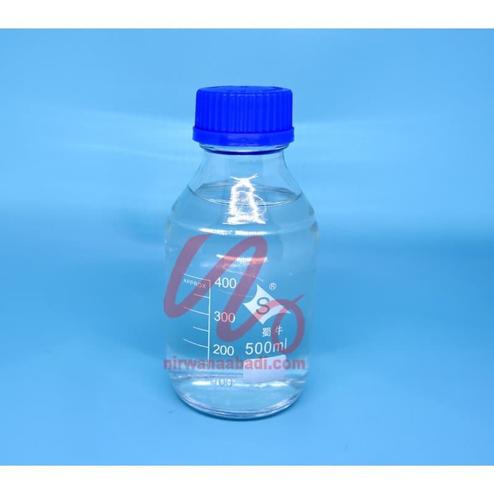 Jual Botol Sampel 500ml Bening RRC | Lab Bottle Clear | reagen ORI ...