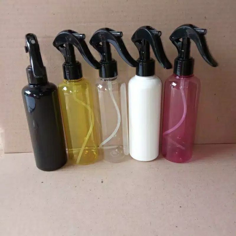 Jual BOTOL SPRAY 250 ML KEPALA TRIGGER HITAM | Shopee Indonesia