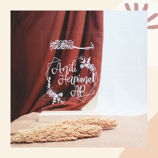 Jual AKRILIK LETTERING STANDARD ||UKURAN 15X21 CM /KADO WISUDA /HADIAH ...