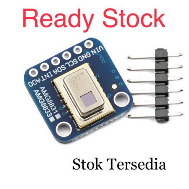 Jual Sensor Camera AMG8833 8x8 Suhu Thermal Kamera Suhu Badan | Shopee ...