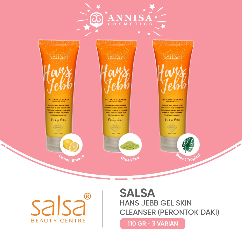 Jual Salsa Hans Jebb Gel Skin Cleanser - 110 Gr | Shopee Indonesia