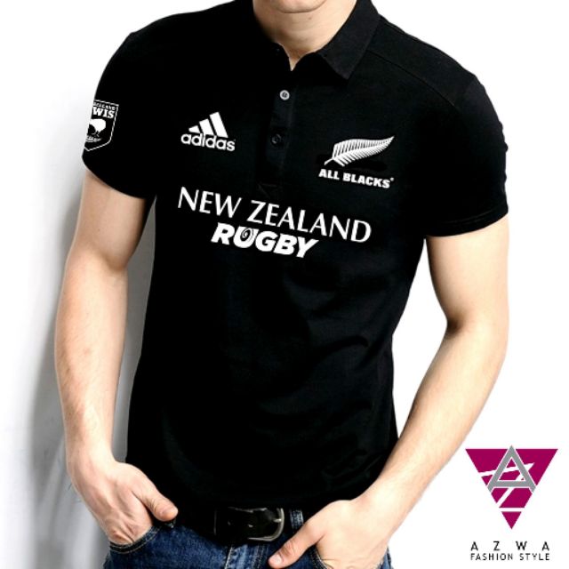 Jual POLO TERLARIS All Blacks Rugby World Cup New Zealand All Blacks ...