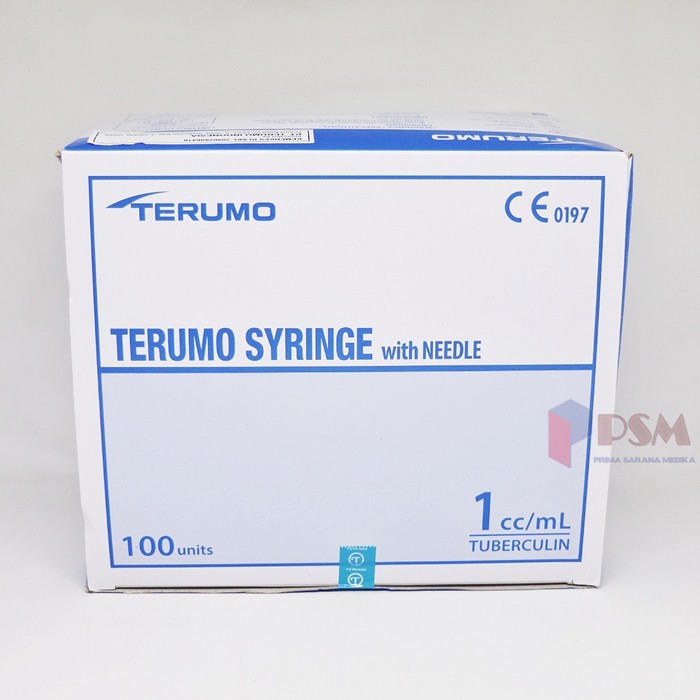 Jual Terumo Syringe 1cc TB / Alat Suntik Spuit 1ml Tuberculin isi 100 | Shopee Indonesia