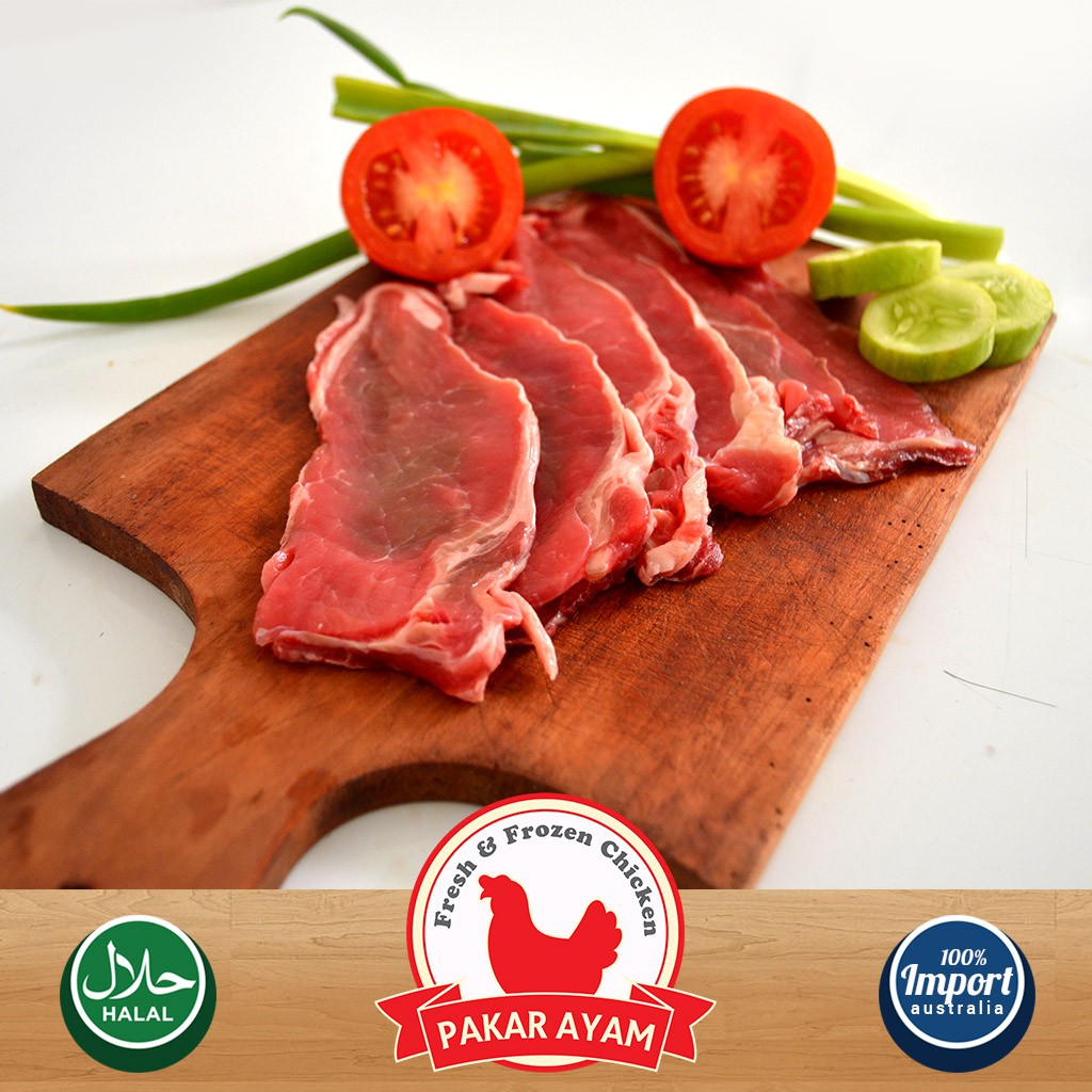 Jual Daging Sapi Slice Tipis Kemasan 250gr. Untuk Teriyaki & Yakiniku ...