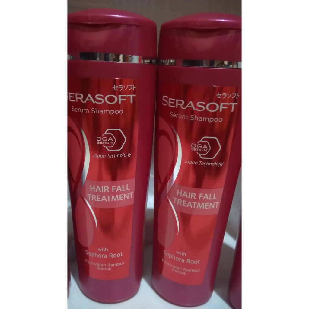 Jual SERASOFT Serum Shampoo atau conditioner Hair Fall Treatment 170ml ...