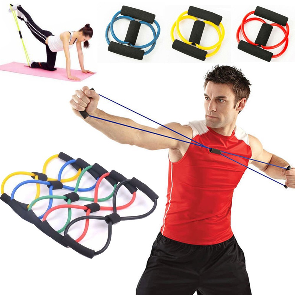 Jual Alat Streching Tali Elastis Yoga Alat Olah Raga Elastic Band ...