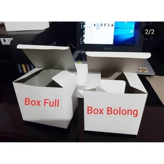 Jual Dus Box putih Duplex Mug Keramik kotak kardus polos duplek ...