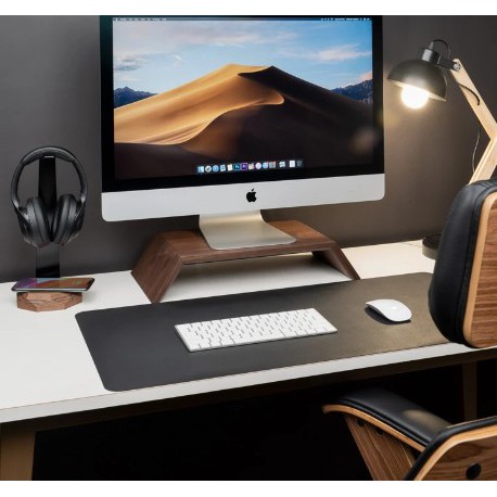 Jual Monitor Stand Kayu Kokoh Model Trapezium / Premium Wooden Monitor ...