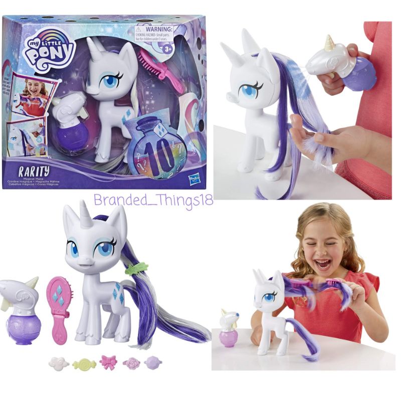 Jual MLP Rarity Magical Mane My Little Pony Original Hasbro water hair ...