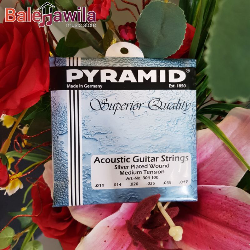 Jual Senar Gitar Akustik Pyramid 304100 304 100 Ori Made in Germany 0. ...