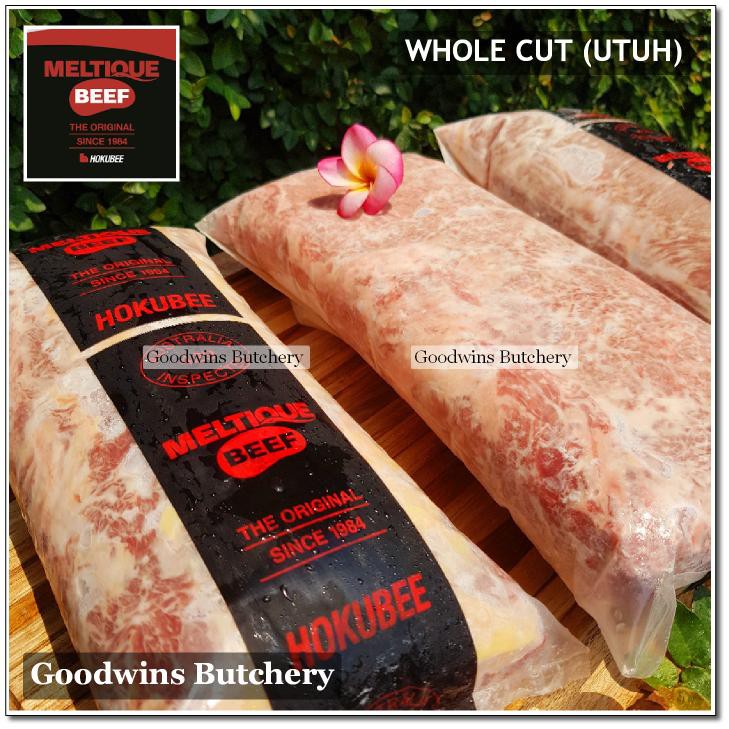 Jual 4kg beef Australia MELTIQUE MELTIK Hokubee SIRLOIN STRIPLOIN NEW ...