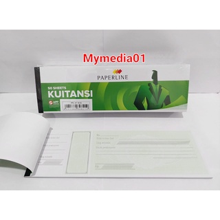 Jual BUKU KWITANSI PAPERLINE (KT 50B) UKURAN BESAR / BUKU KWITANSI ...