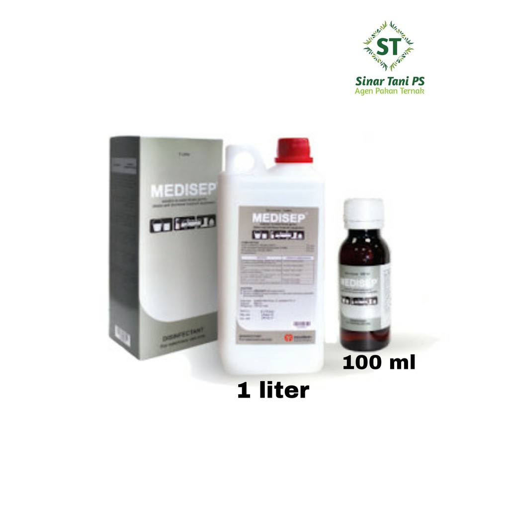 Jual medisep disinfectant 100ml larutan pembasmi kuman& virus ruangan | Shopee Indonesia