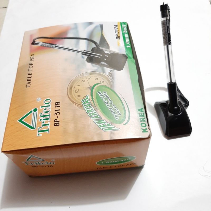 Jual PULPEN / BOLPOIN / BOLPEN MEJA KANTOR TELLER PEN TABLE MERK ...