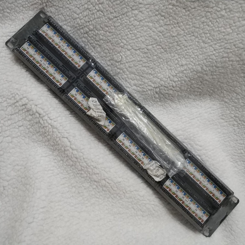 Jual Patch Panel 48 Port Cat6 MMC | Shopee Indonesia