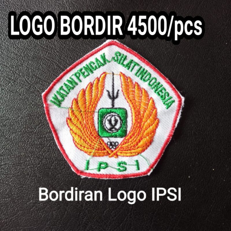 Jual LOGO IPSI (Logo baju Pencak Silat). Logo Bordiran Komputer ...