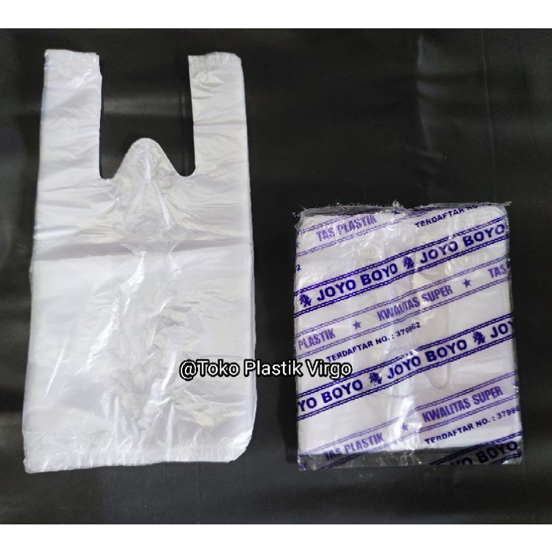 Jual Plastik Kresek Putih Bening Transparan 15x30 cm - Isi 50 - Merk ...