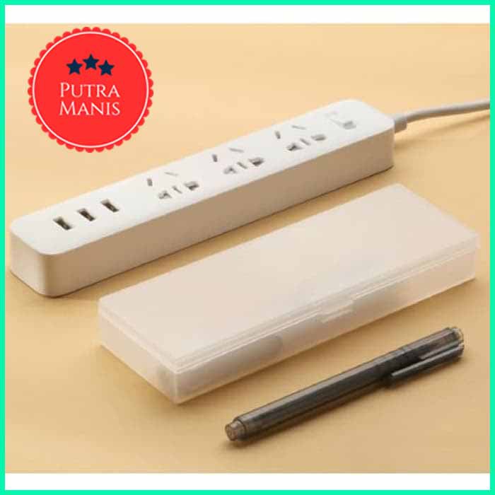 Jual Stop Kontak USB Power strip Model Mi Smart 3 USB + 3 Colokan kotak ...
