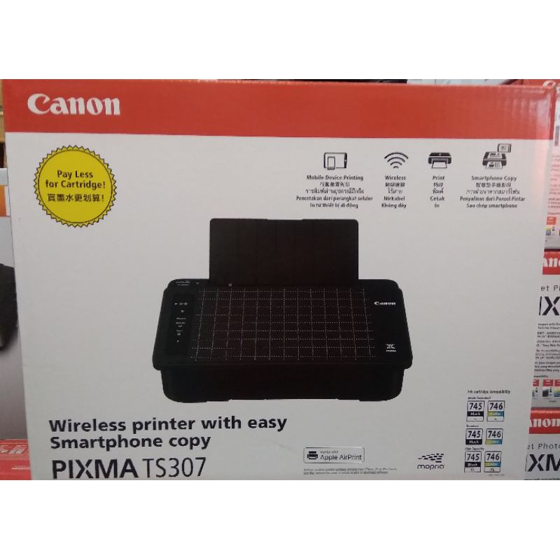 Jual Canon Pixma TS307 Print Wireless | Shopee Indonesia