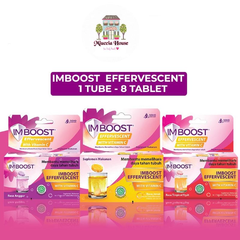 Jual Imboost Effervescent With Vitamin C | Shopee Indonesia