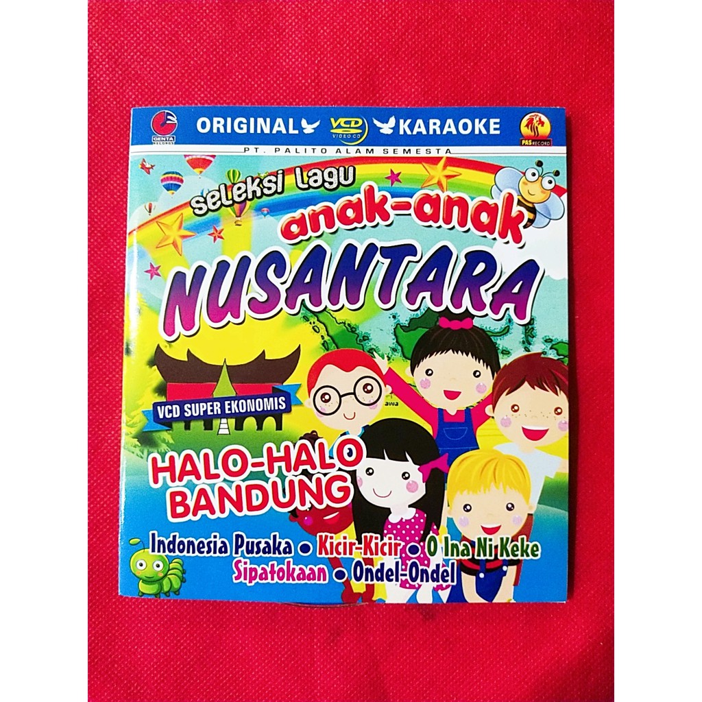 Jual KASET VCD ORIGINAL LAGU ANAK ANAK DAERAH NUSANTARA | Shopee Indonesia