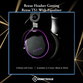 Jual Rexus DAXA TS1 Wireless Gaming Headset with Equalizer | Shopee ...