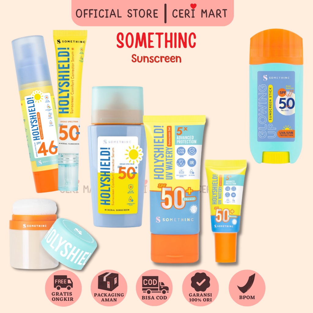 Jual SOMETHINC Glowing Up Sunscreen Stick SPF 50+ PA ++++ | Shopee Indonesia