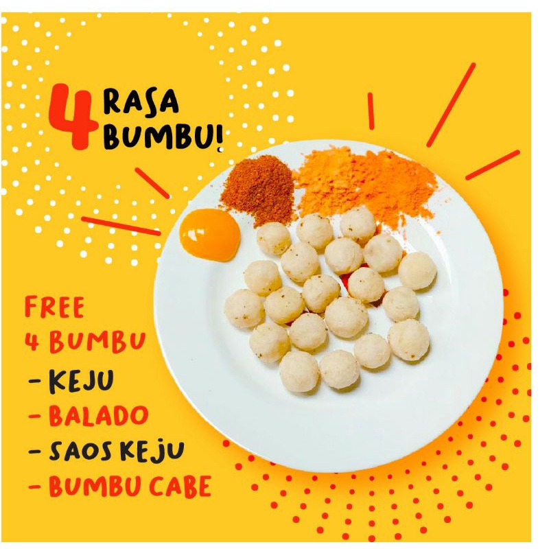 Jual CIMOL ISI KEJU PREMIUM MOODSAJI -isi 50pcs- PLUS FREE 4 BUMBU ...