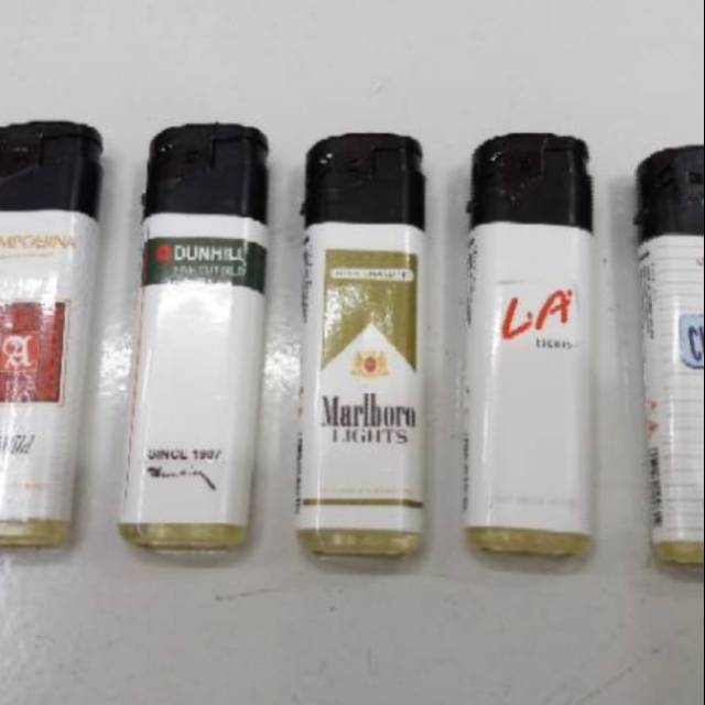 Jual Korek Api gambar merk Rokok system magnet di tekan nyala | Shopee ...
