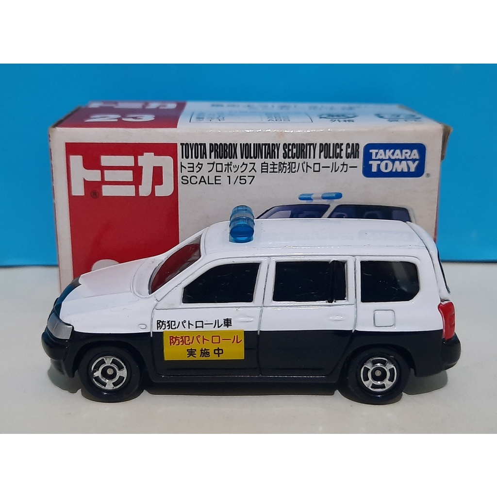 Jual Takara Tomy Tomica 23 Toyota Probox Voluntary Security Police Car | Shopee Indonesia