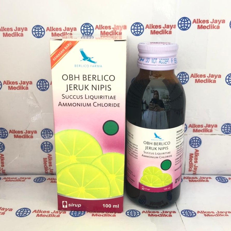 Jual OBH Berlico Jeruk Nipis 100 ml (Obat Batuk) | Shopee Indonesia