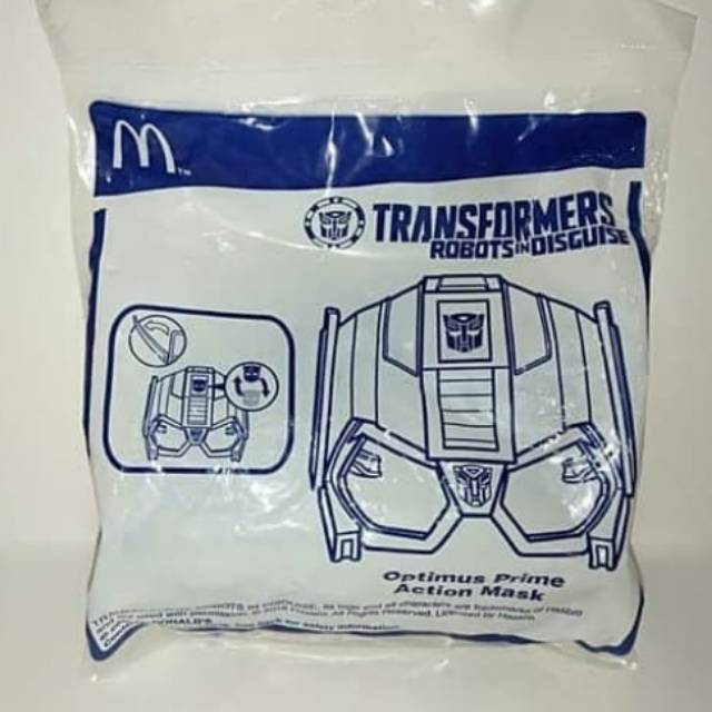 Jual Optimus Prime Action Mask - Transformers - Happy Meal Mc Donald Donalds McD Figure | Shopee ...
