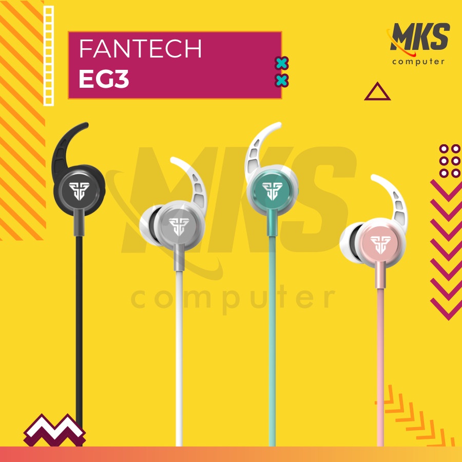 Jual Fantech EG3 Wired Earbuds | Shopee Indonesia
