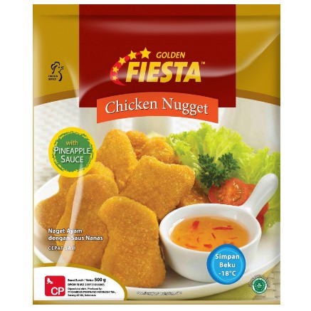 Jual FIESTA GOLDEN Chicken Nugget / Nuget Ayam 500gr | Shopee Indonesia