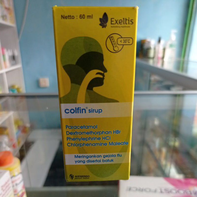 Jual Colfin sirup 60ml | Shopee Indonesia