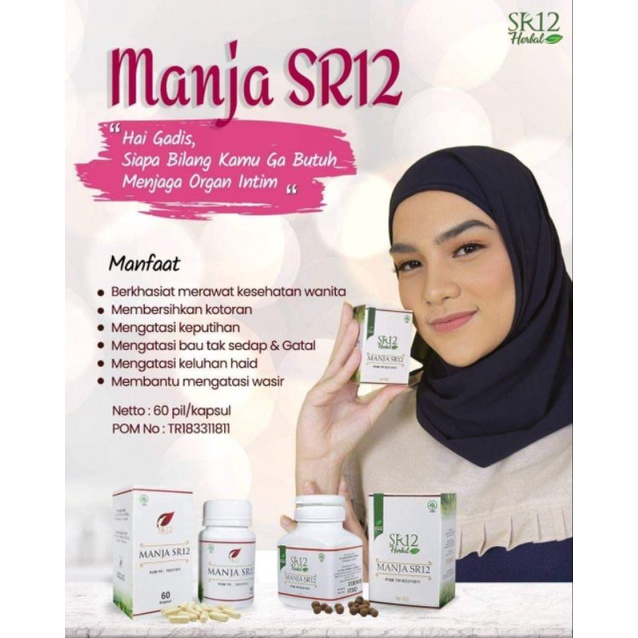 Jual Manjakani SR12, Untuk atasi masalah wanita. | Shopee Indonesia