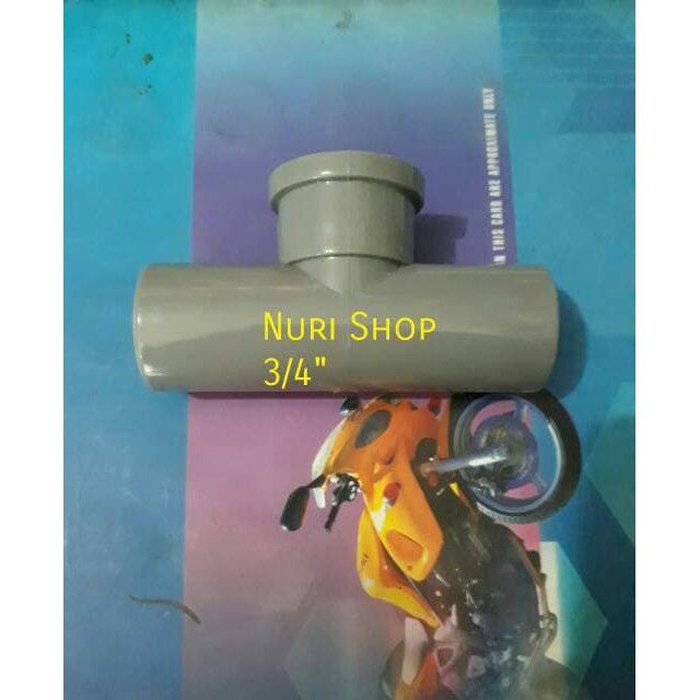 Jual Tee Drat Dalam Kuningan PVC 3/4" | Shopee Indonesia