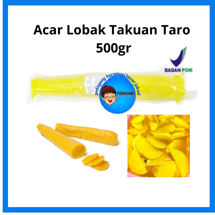 Jual Acar Lobak |Takuan Taro 500gr | Acar Sushi | Pickled Radish ...