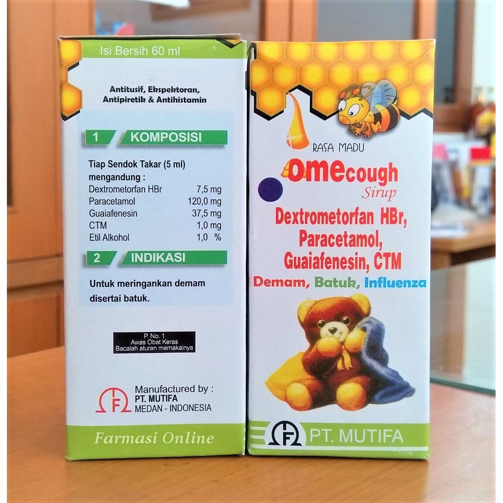 Omecough Syrup 60 ml | Shopee Indonesia