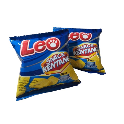 Jual Leo Snack Kentang Renceng isi 10pcs Makanan Ringan Cemilan Anak ...