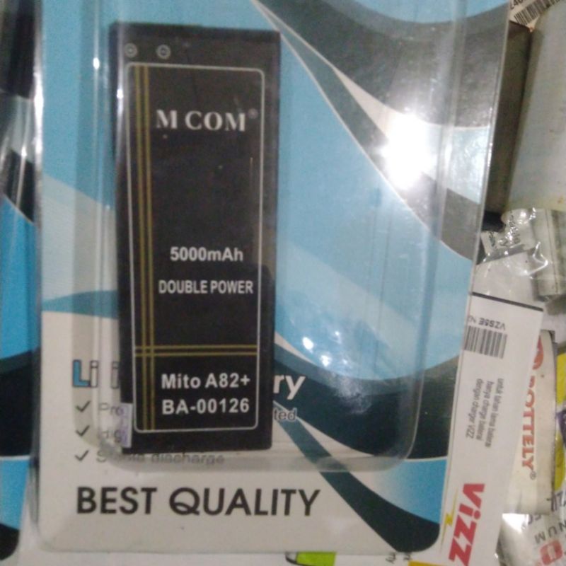 Jual Baterai Mito A82+ BA-00126 MCOM 5000mAH Double Power | Shopee Indonesia