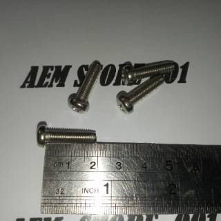 Jual Baut JP M5 X 20 (2cm) stainless 304 pan screw Indonesia|Shopee Indonesia
