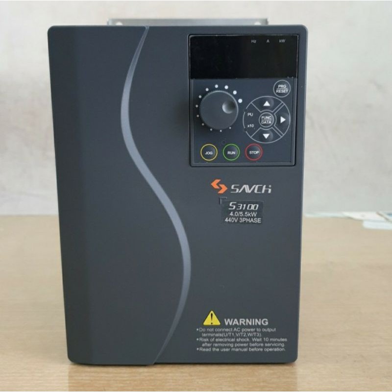 Jual SAVCH Inverter S3100-4T4.0G 4.0kW 5.5HP 380V 3Phase Multi Function Vector | Shopee Indonesia