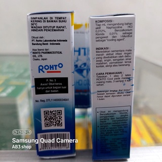 Jual ROHTO COOL 7 ML / OBAT MATA ROHTO COOL 7ML / ROHTO TETES MATA 1 ...