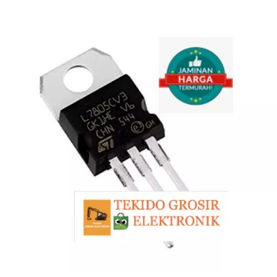 Jual L7805 L 7805 IC L7805CV LM7805 5V LDO | Shopee Indonesia