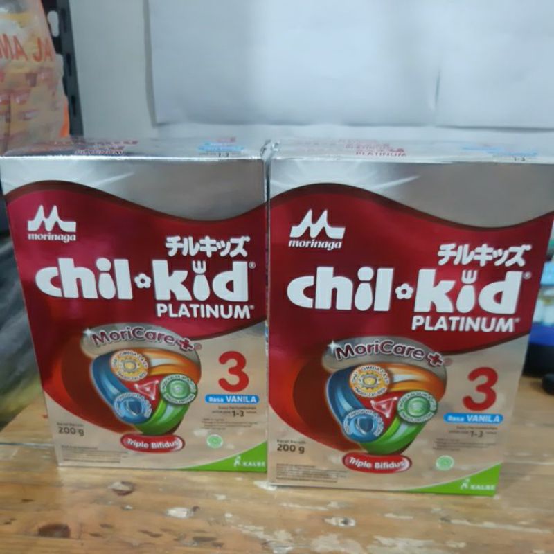 Jual Susu Bayi ChilKid Chil Kid Morinaga Platinum 3 Vanilla 200 400 800 ...