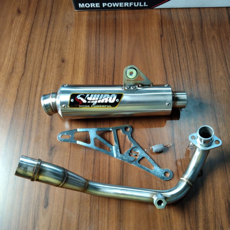 Jual Knalpot Vespa Matic LX 2v type M38-M3 Shijiro Racing Original ...