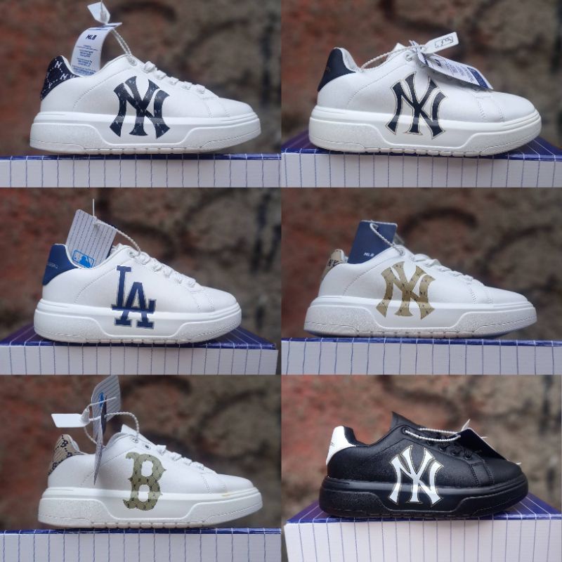 Jual SEPATU ARTIS MAYOR LEAGUE BASEBALL MLB CUNKY WHITE | Shopee Indonesia