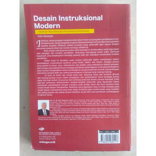 Jual BUKU DESAIN INSTRUKSIONAL MODERN by M. Atwi Suparman - Erlangga ...
